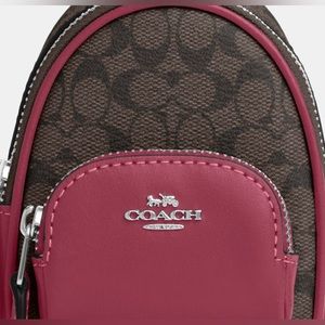 Coach | Accessories | Nwt Coach Mini Court Backpack Bag Charm In ...